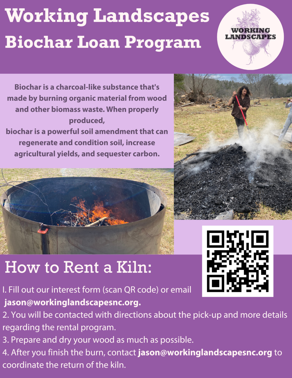 Biochar Program – Working Landscapes